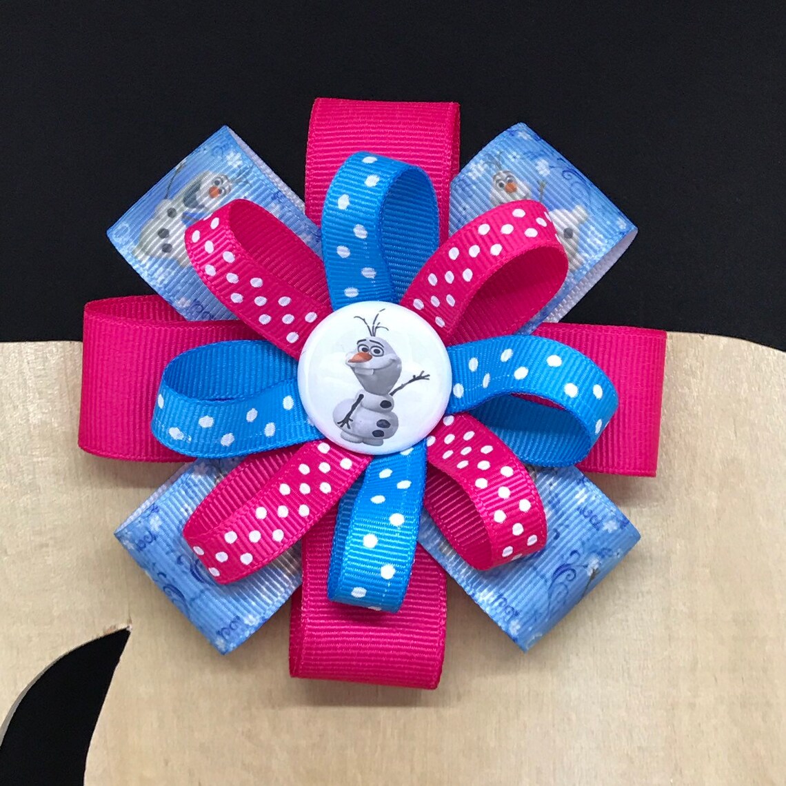 Frozen Inspired Olaf Hair Bow or Headband | Etsy