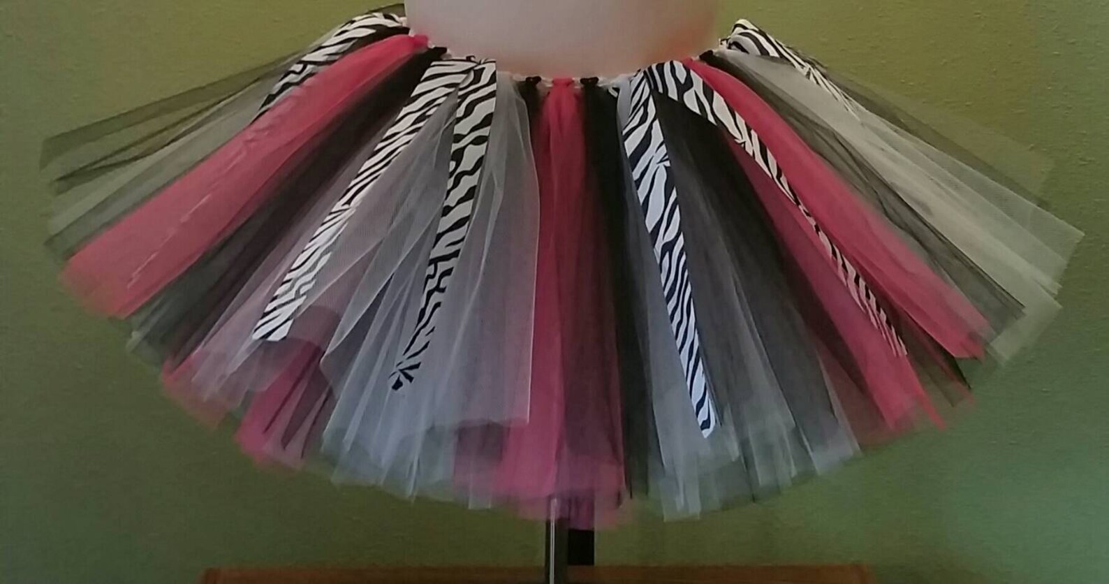 Pink Zebra Tutu Ages 0-10 Yrs - Etsy