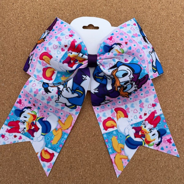 Donald Duck Cheer Bow - Etsy