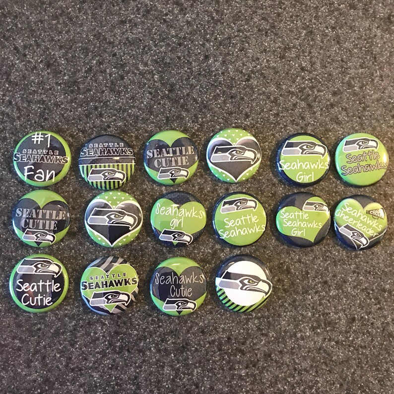 Seattle Seahawks Green and Blue Hair Bow or Headband 2 Sizes | Etsy