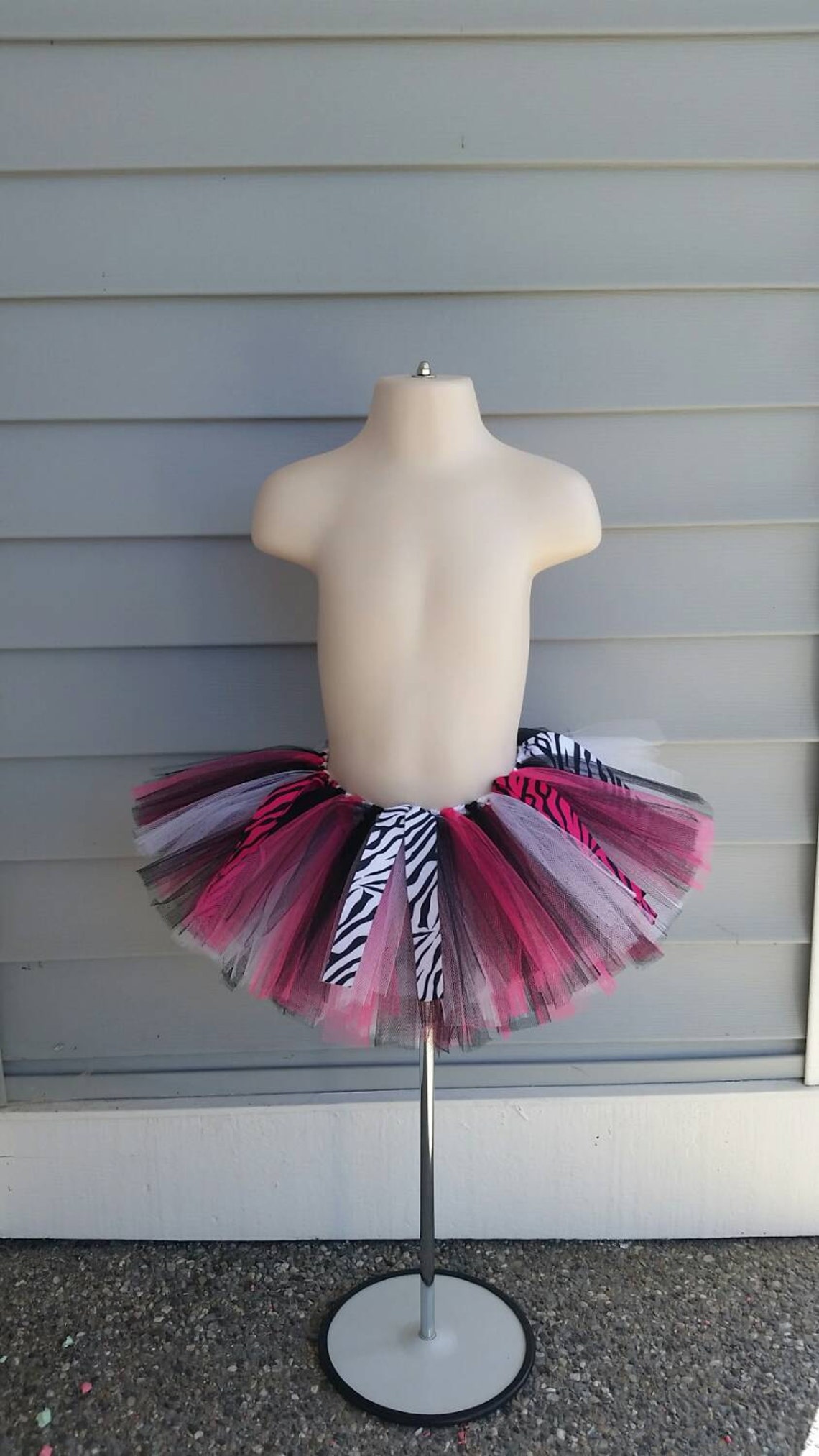 Pink Zebra Tutu Ages 0-10 Yrs - Etsy