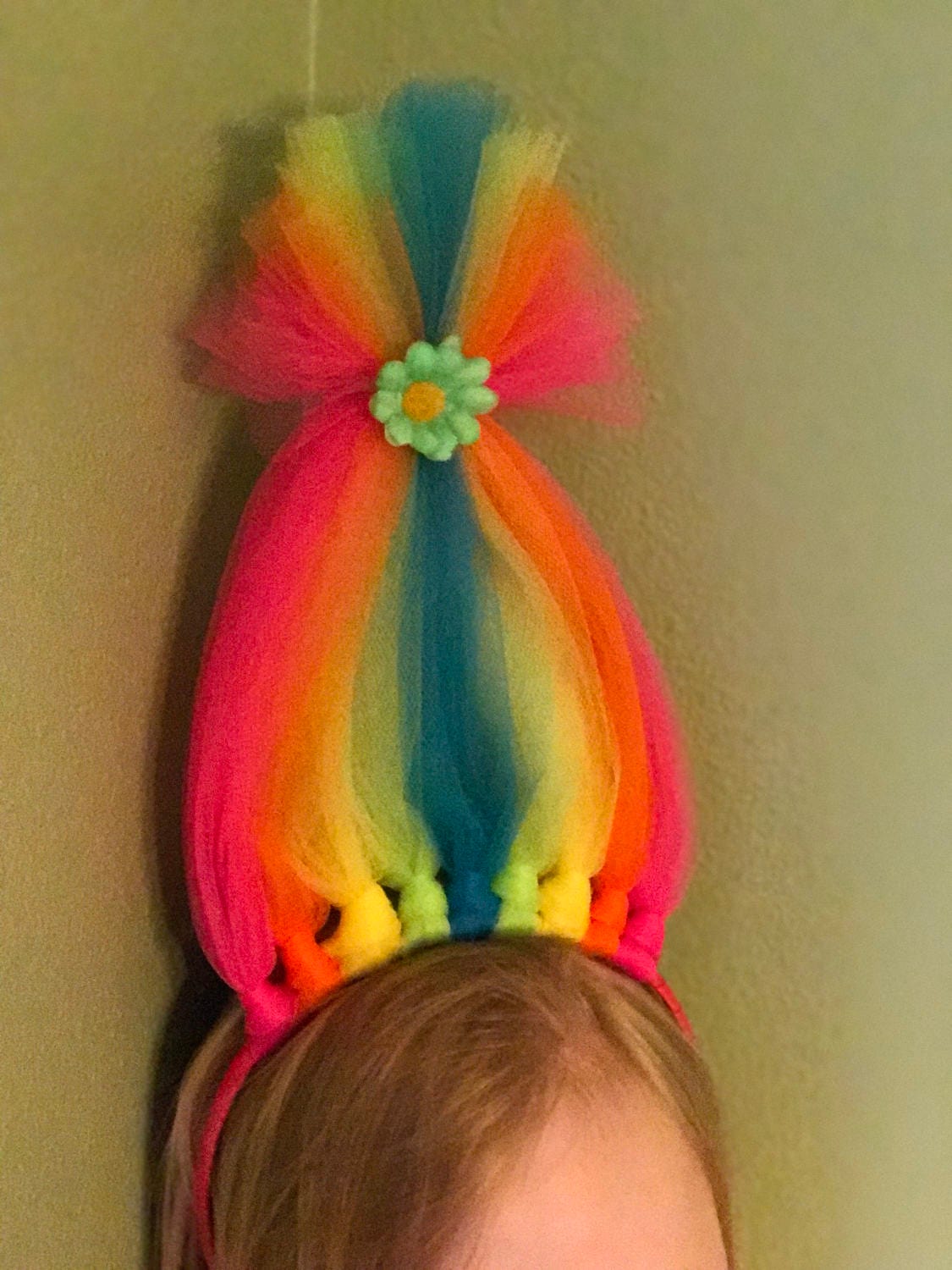 Trolls Rainbow Troll Hair Headband - Etsy