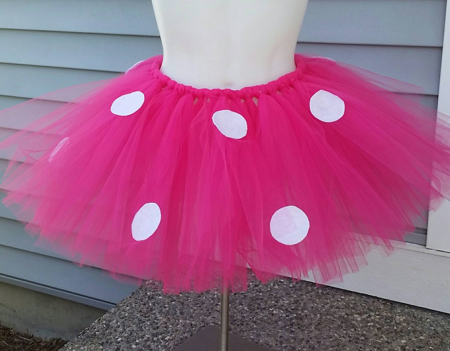 Adult Minnie Mouse Tutu Pink With White Polka-dots - Etsy