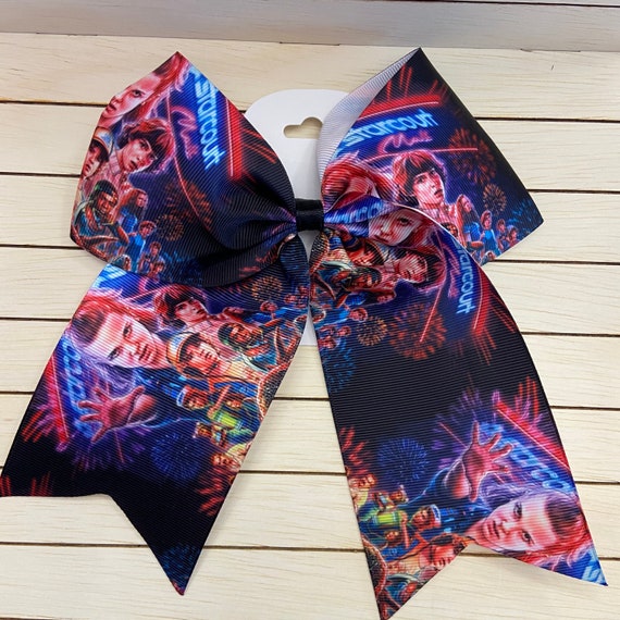 Stranger Things 6 Cheer Style Bow Choose Your Favorite | Etsy