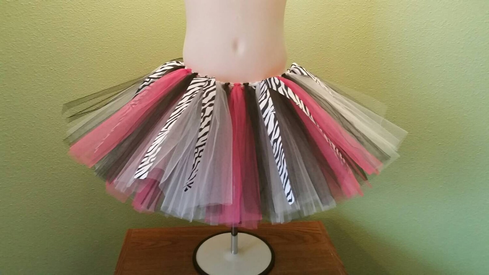 Pink Zebra Tutu Ages 0-10 Yrs - Etsy