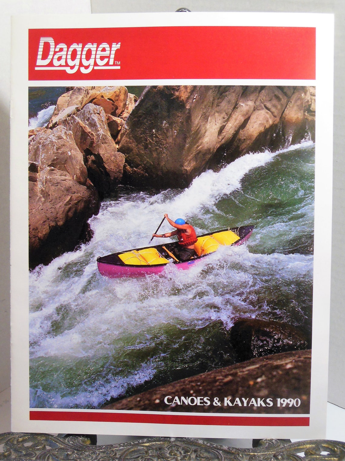 Dagger Canoe and Kayak CATALOG 1990 Legend Reflection Response | Etsy