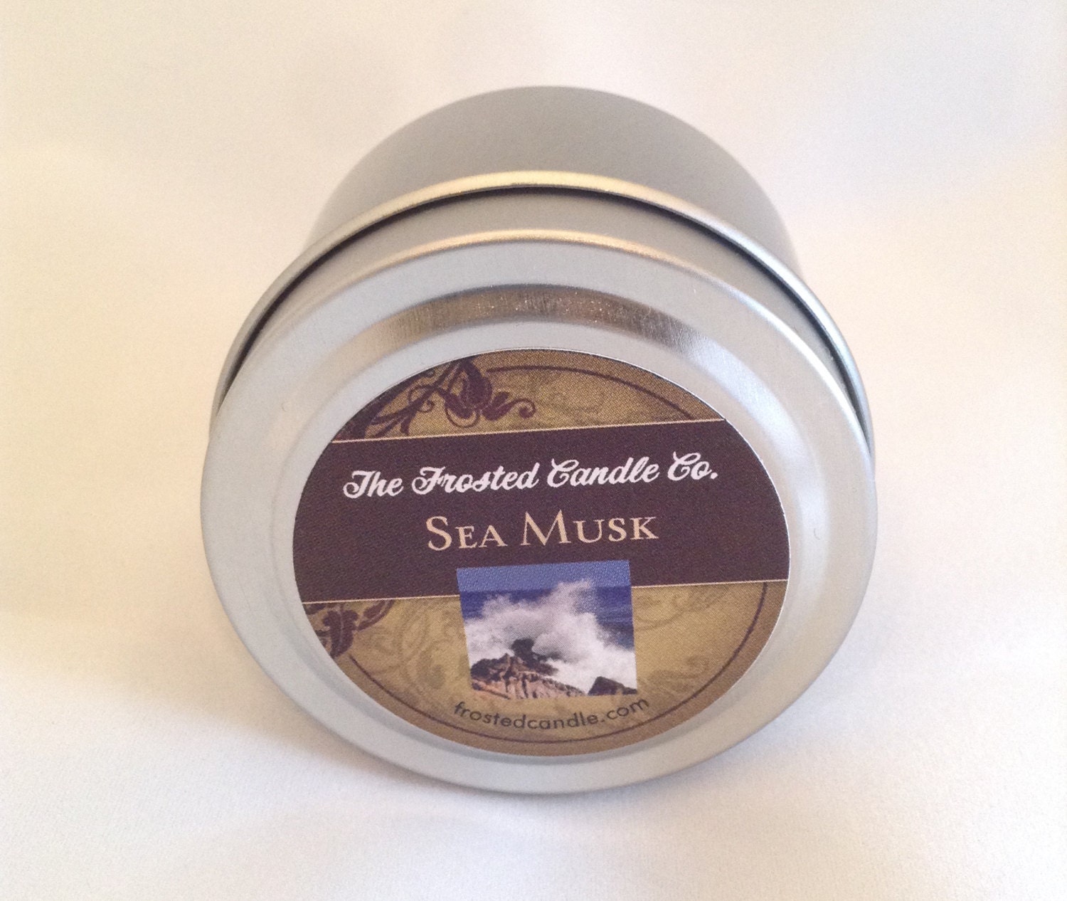 Sea Musk 2oz Soy Travel Tin Ocean Mist Wax Blue Fresh - Etsy UK