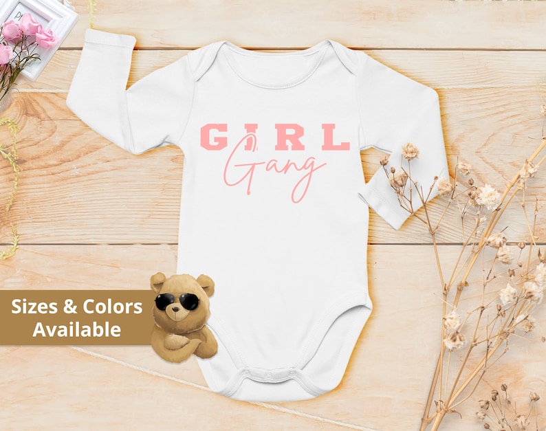 Girl Gang Matching Sisters Shirts | Sibling Squad Bodysuit® | Toddler ...