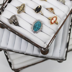 Ring Display Box, Jewelry Tray, Jewelry Organizer Stand, Unique Ring ...