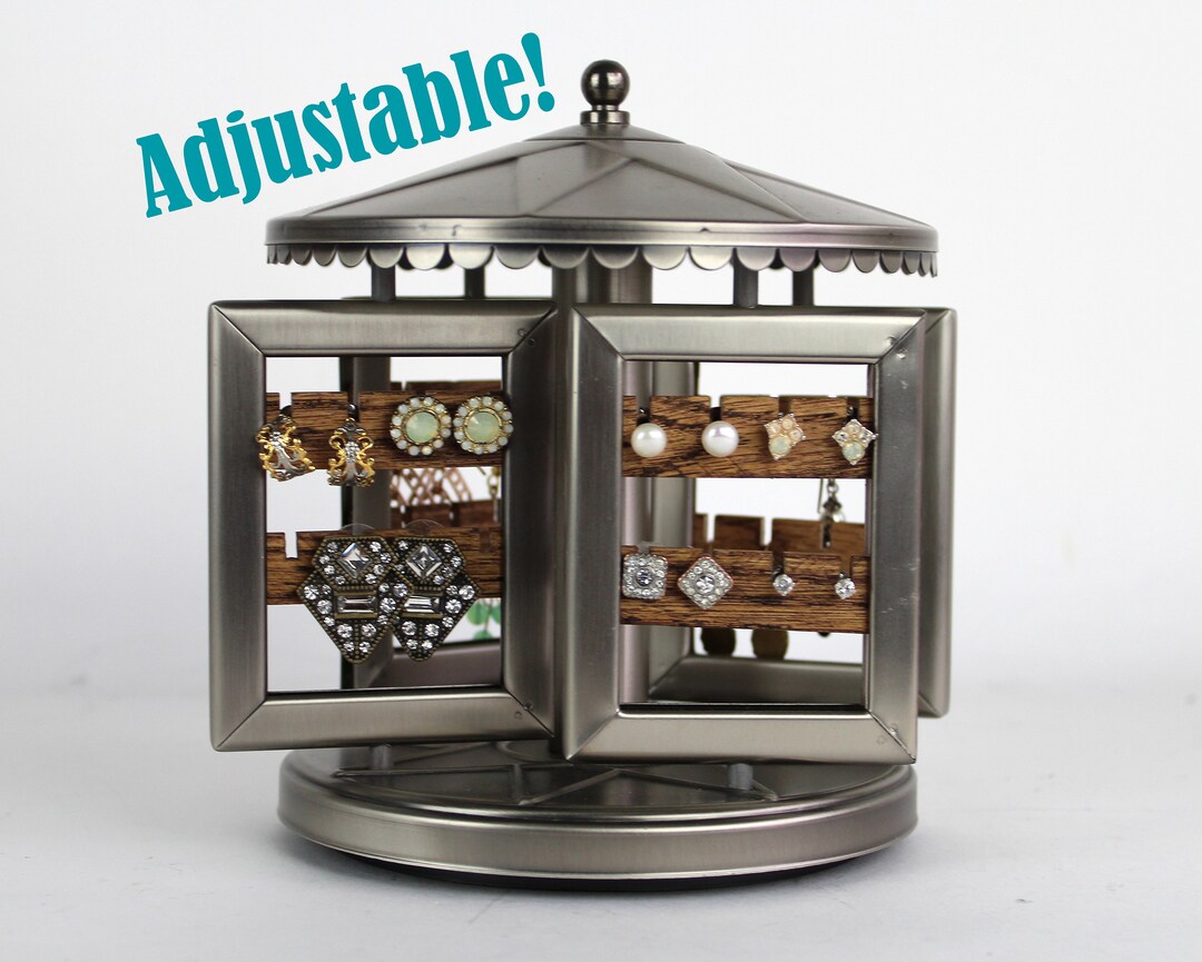 Spinning Earring Holder, ADJUSTABLE Retail Display, Ferris Wheel ...