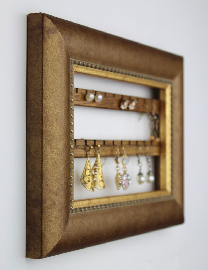 DISCOUNTED Hanging Stud Earring Holder, Small Earring Display, Wall ...