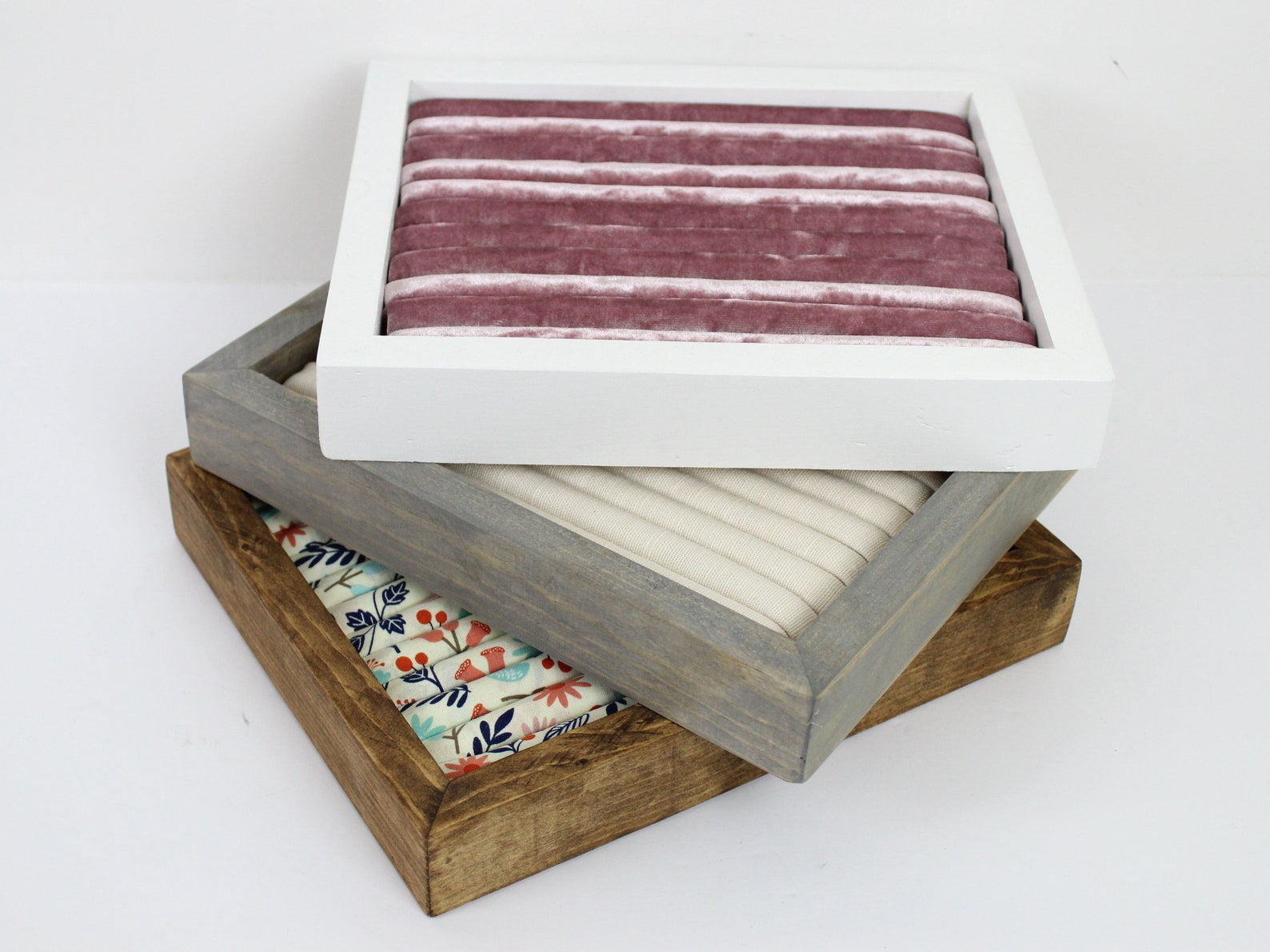 Custom Ring Display Stand Personalized Jewelry Tray Wood | Etsy