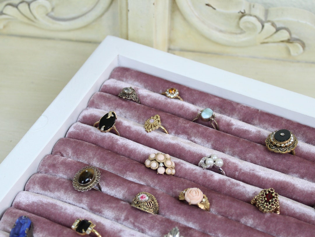 Custom Ring Display Stand, Personalized Jewelry Tray, Wood Jewelry Box ...