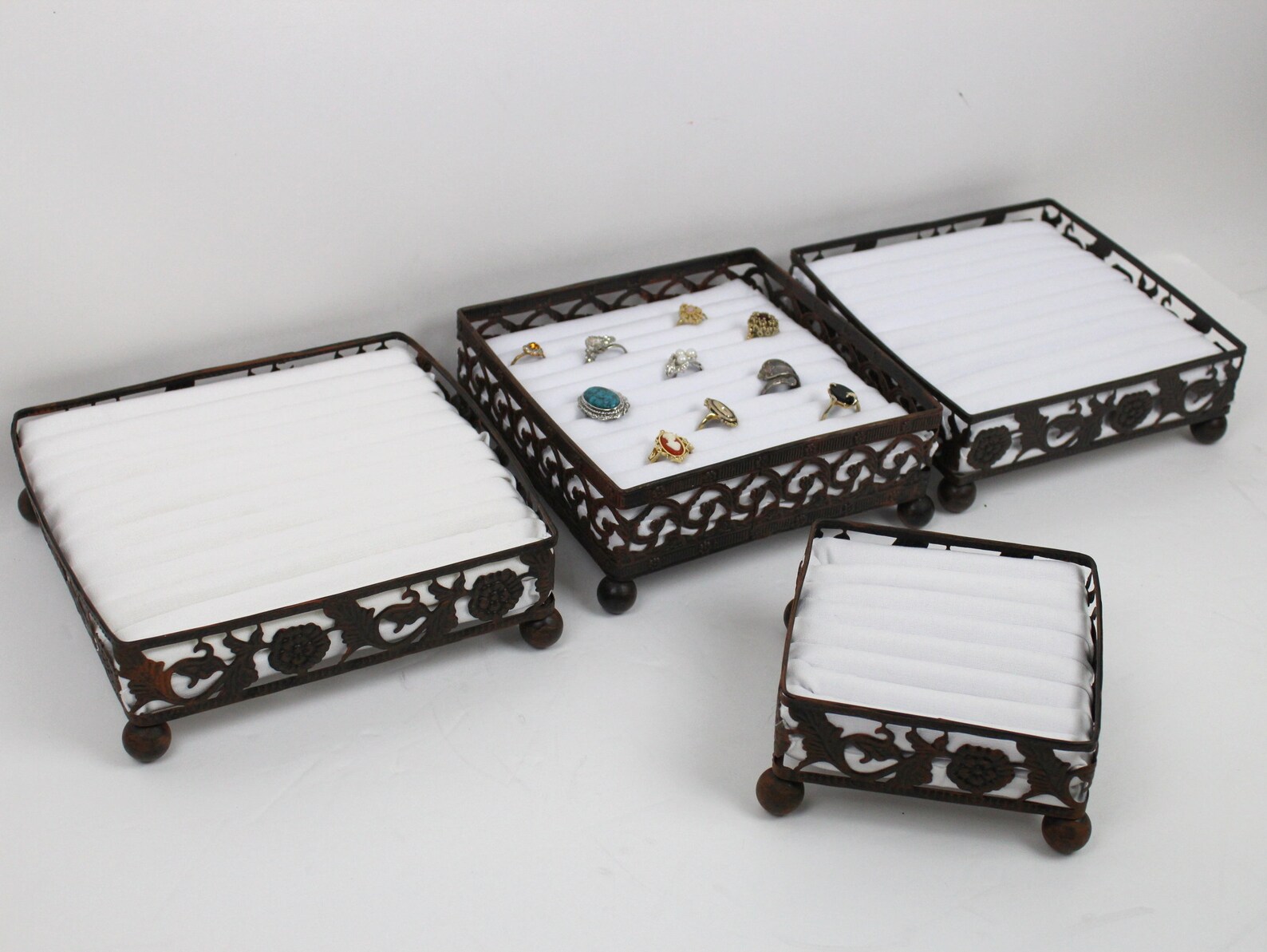 Ring Display Box, Jewelry Tray, Jewelry Organizer Stand, Unique Ring ...