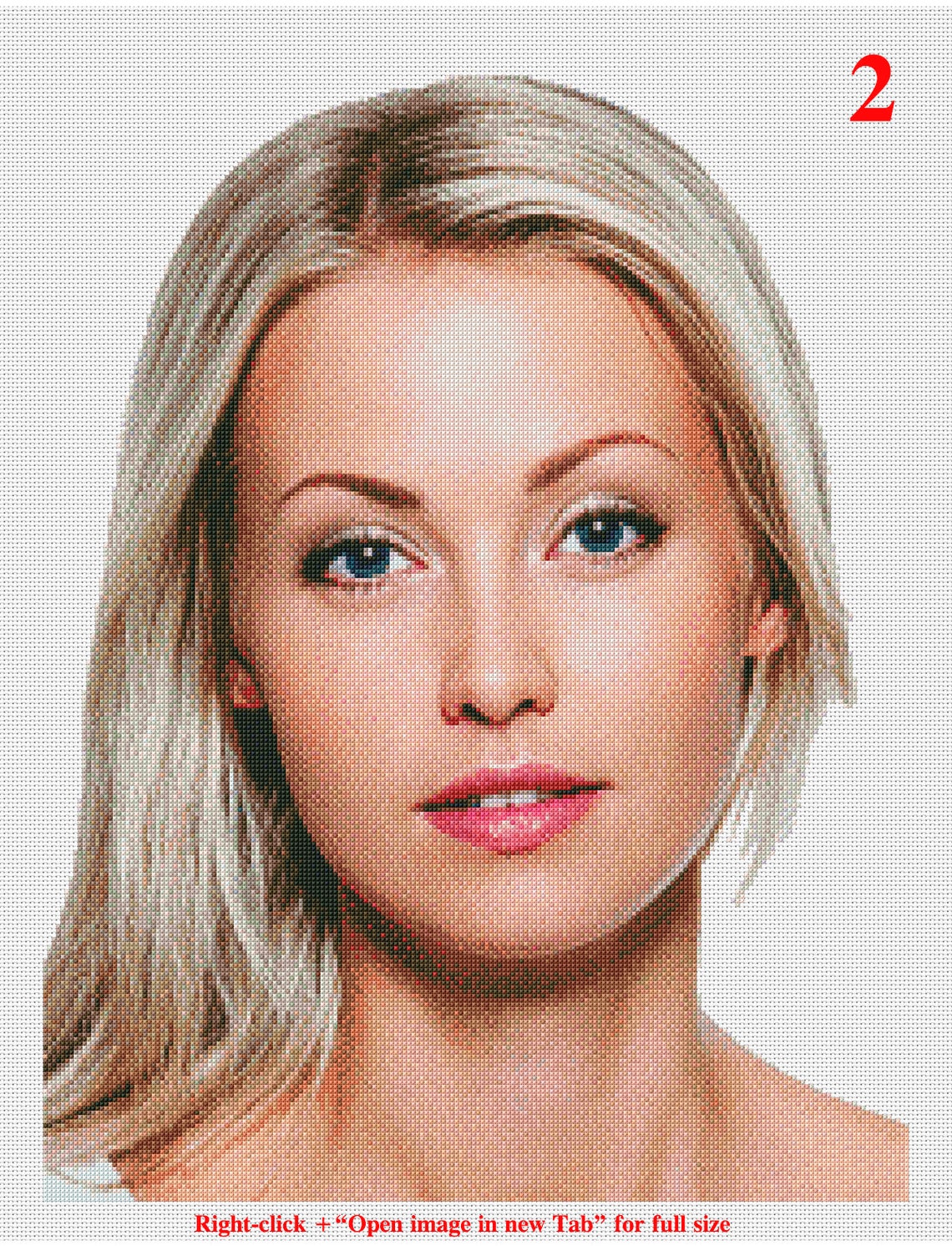 Custom Made Cross Stitch Pattern Photo Realistic Cross | Etsy