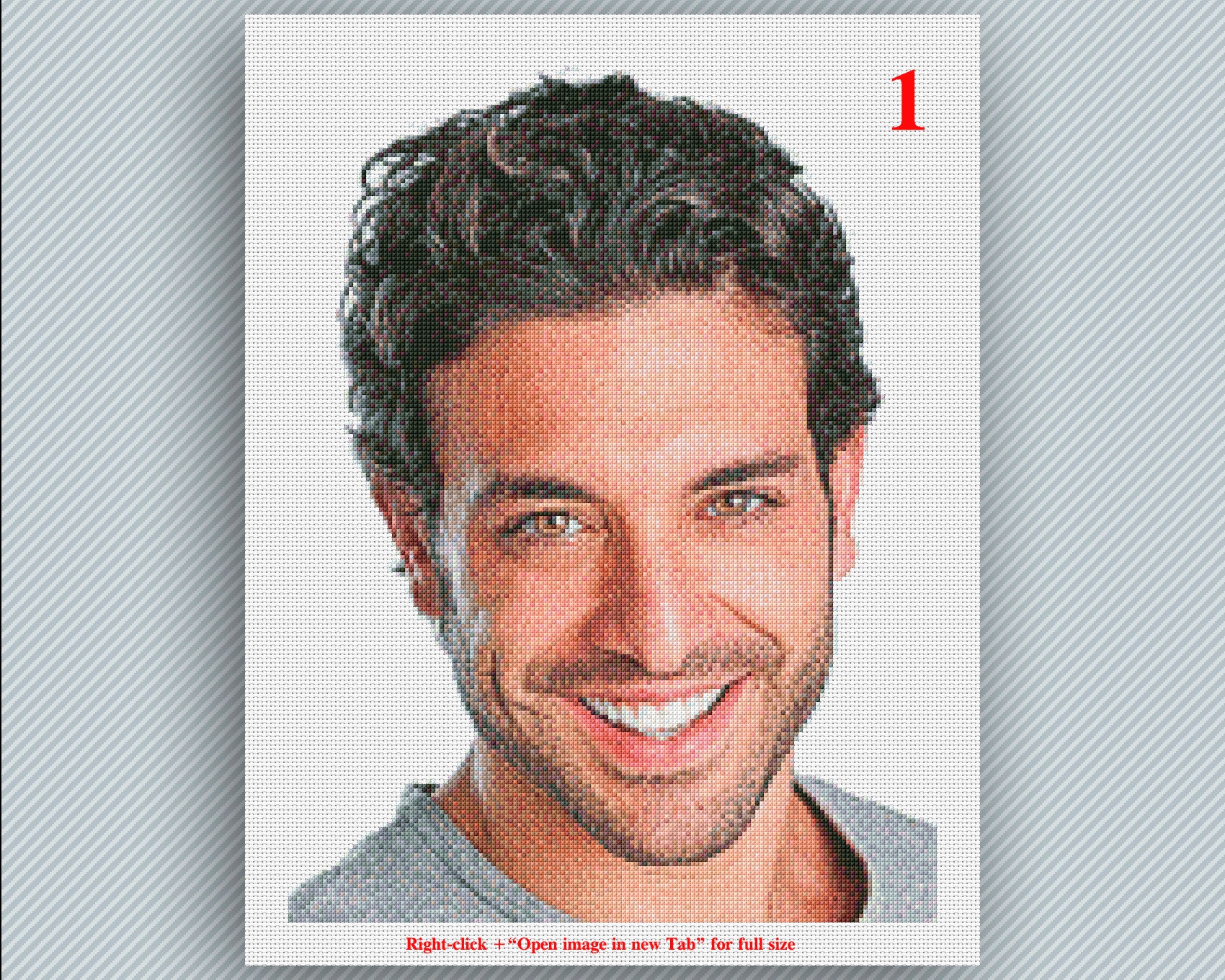 Custom Made Cross Stitch Pattern Photo Realistic Cross | Etsy Canada