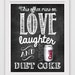 Office Sign // Work Sign // Diet Coke Sign // This Office Runs on Love ...