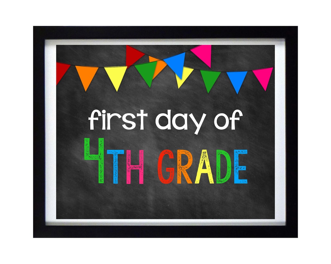 Back to School Sign // First Day of School Sign // Personal Sign ...