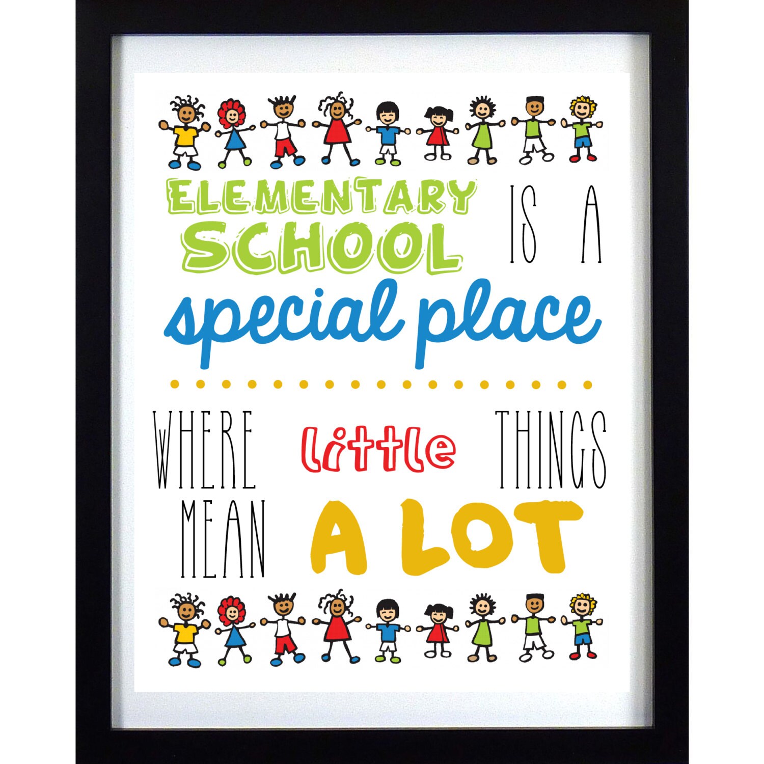 Teacher Sign // Classroom Sign // School Sign // Elementary School is a ...