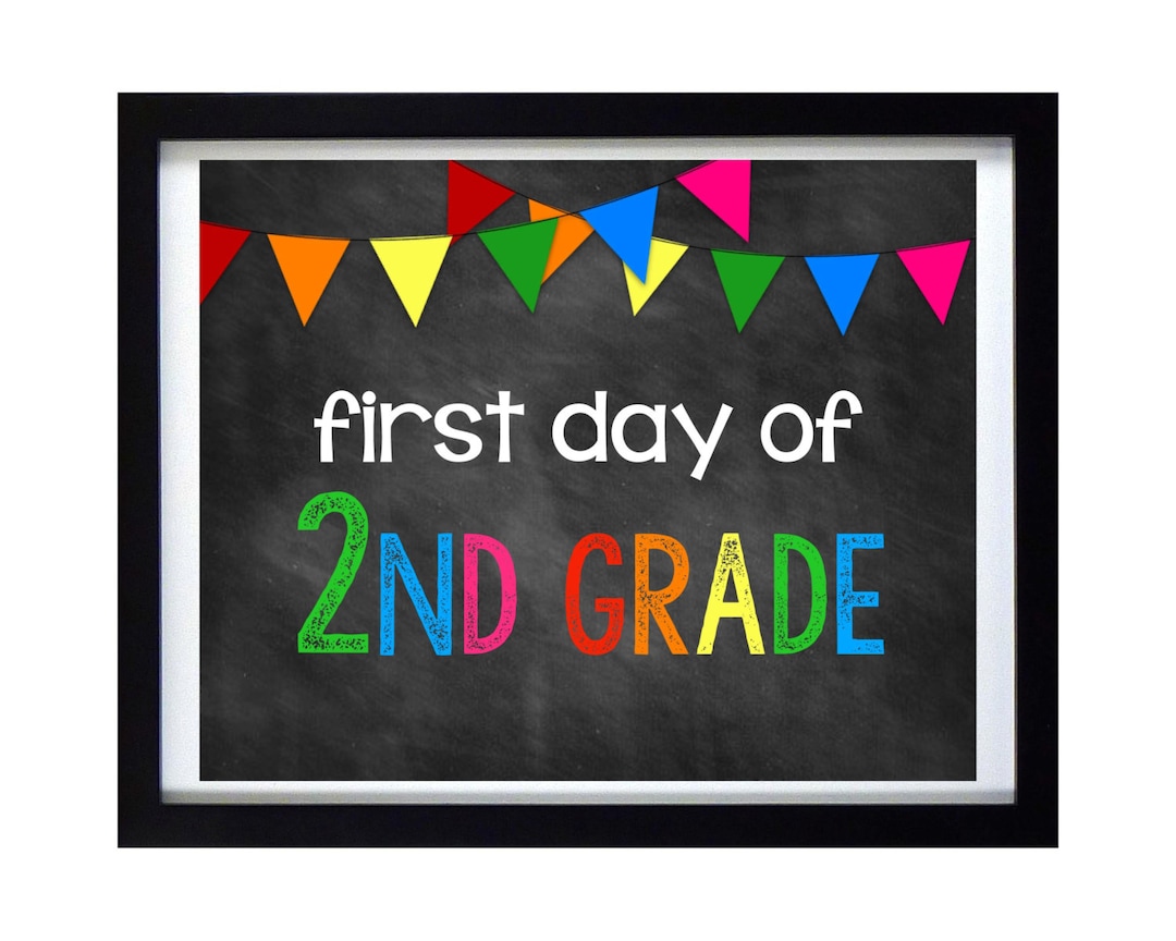 Back to School Sign // First Day of School Sign // Personal Sign ...