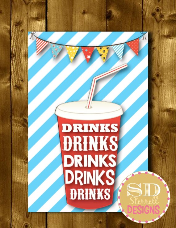 Carnival Party Sign // Carnival Sign // Circus Party Sign // - Etsy