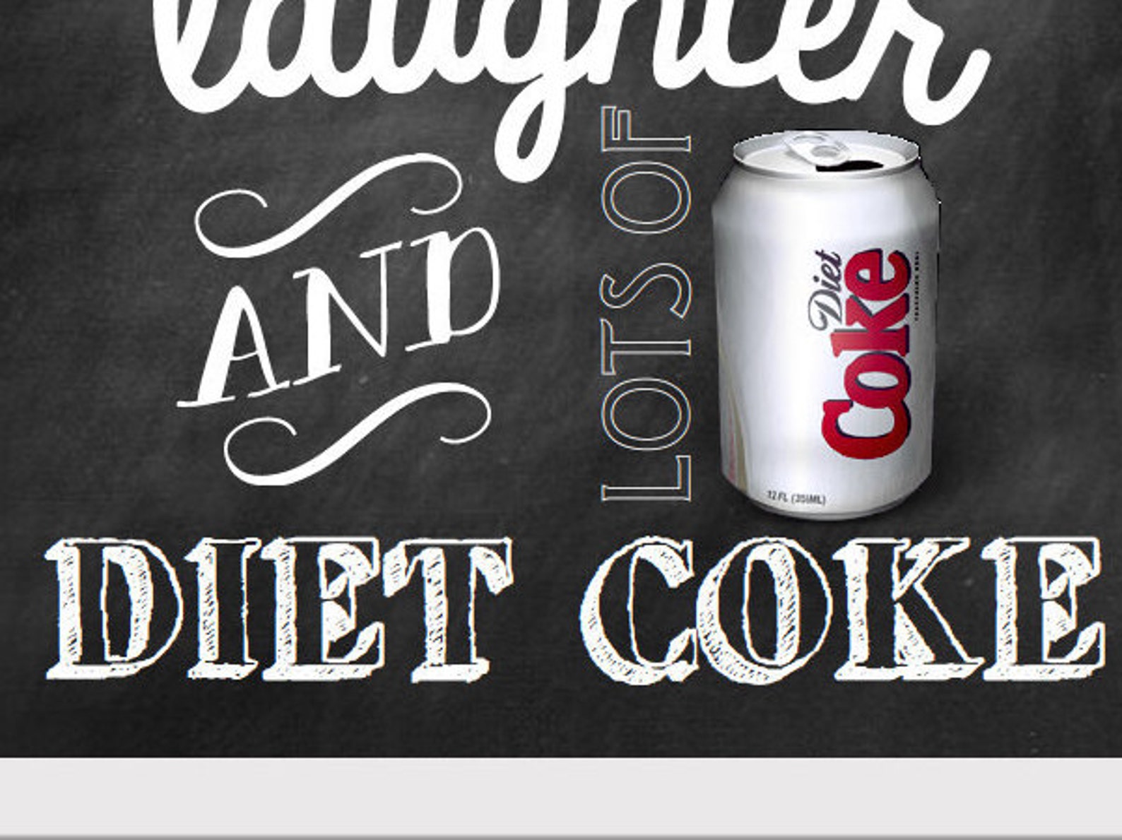 Office Sign // Work Sign // Diet Coke Sign // This Office Runs on Love ...