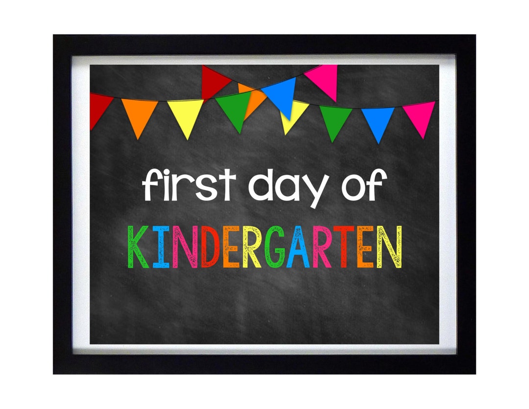 Back to School Sign // First Day of School Sign // Personal Sign ...