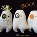Cute Ghost Sewing Pattern Pdf. Ghost Rag Doll Pattern Halloween Nursery ...