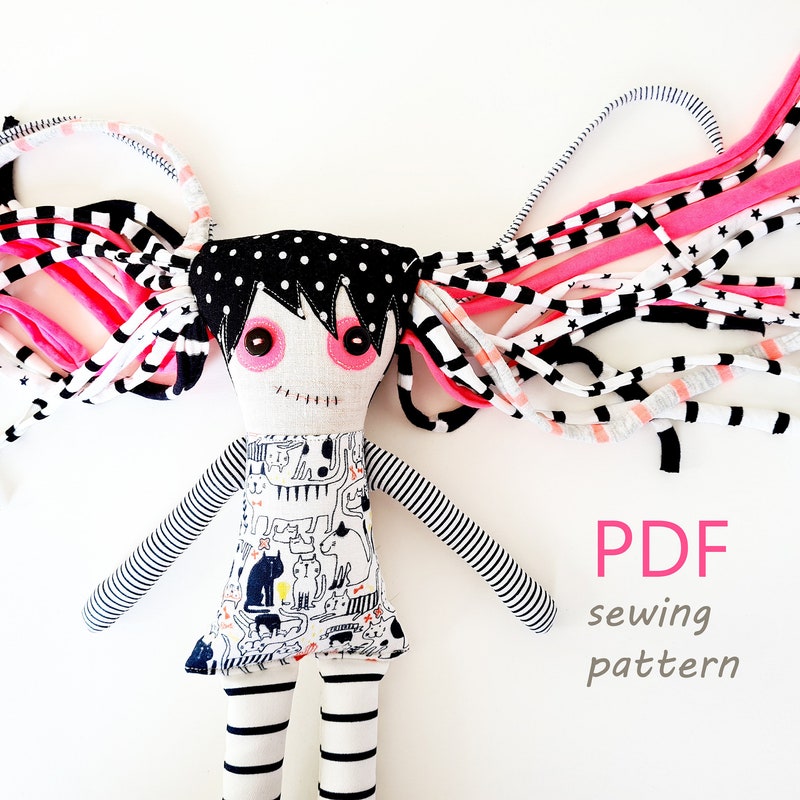 Cloth Doll Pattern - Etsy