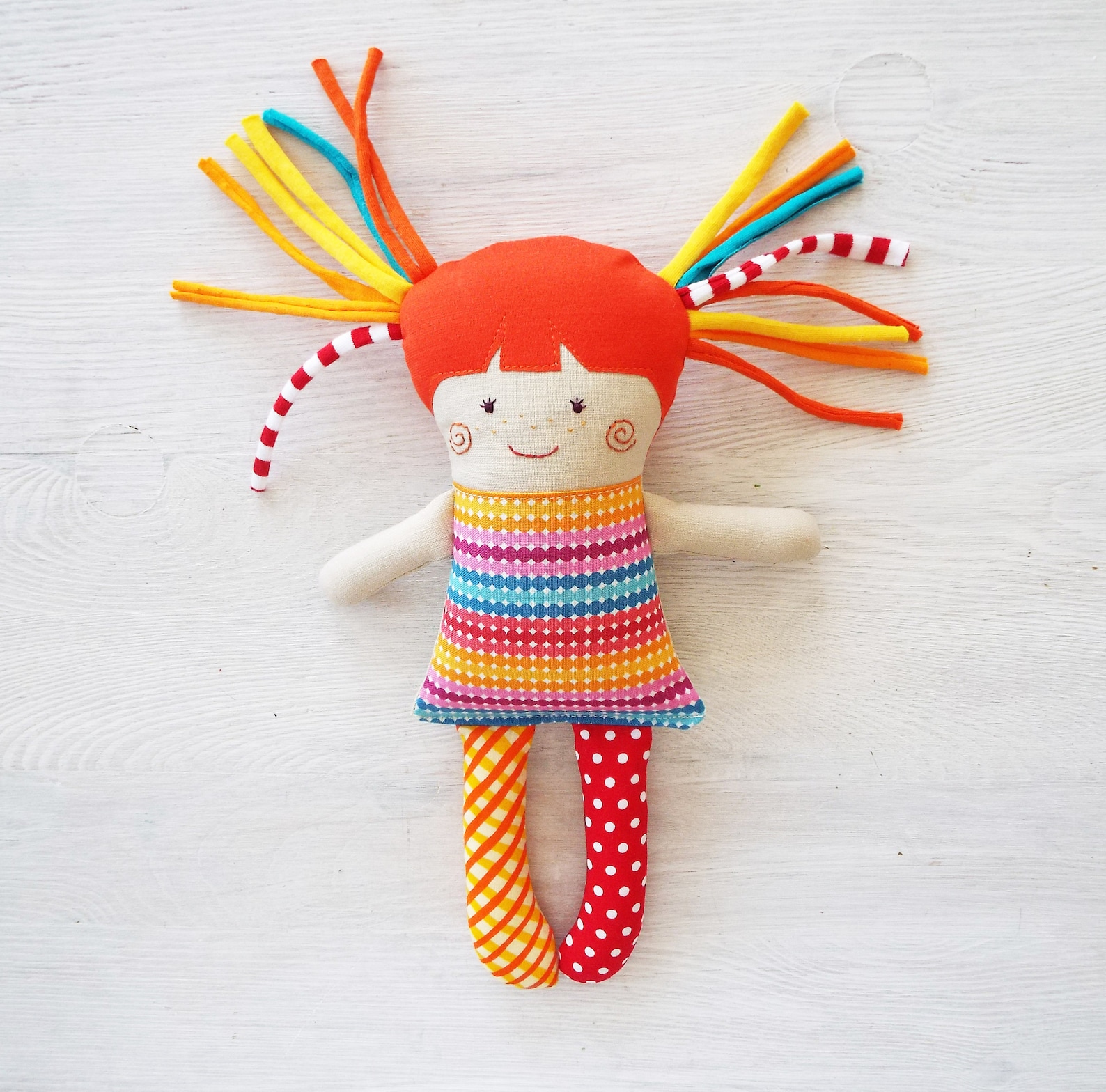 Cloth Rag Doll in Sleeping Bag Sewing Pattern Stuffed Doll - Etsy