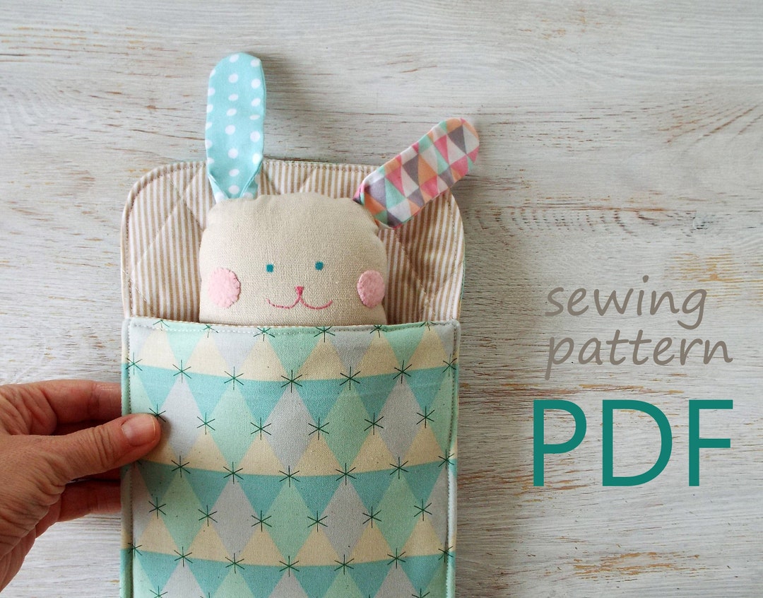 Bunny Plush Pattern PDF, Bunny Stuffed Animal Woodland Plush Toy ...