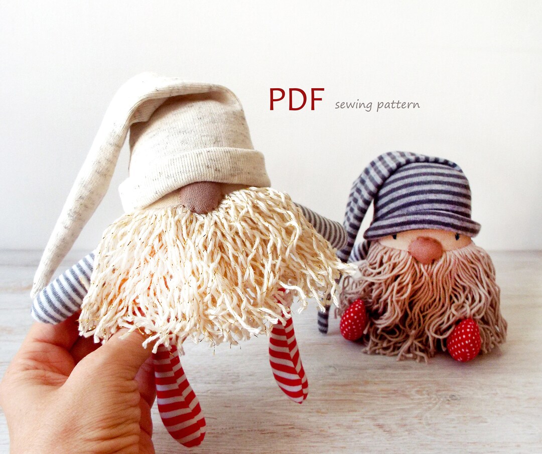 Swedish Christmas Gnome Patterns . Christmas Gnomes Sewing Patterns ...