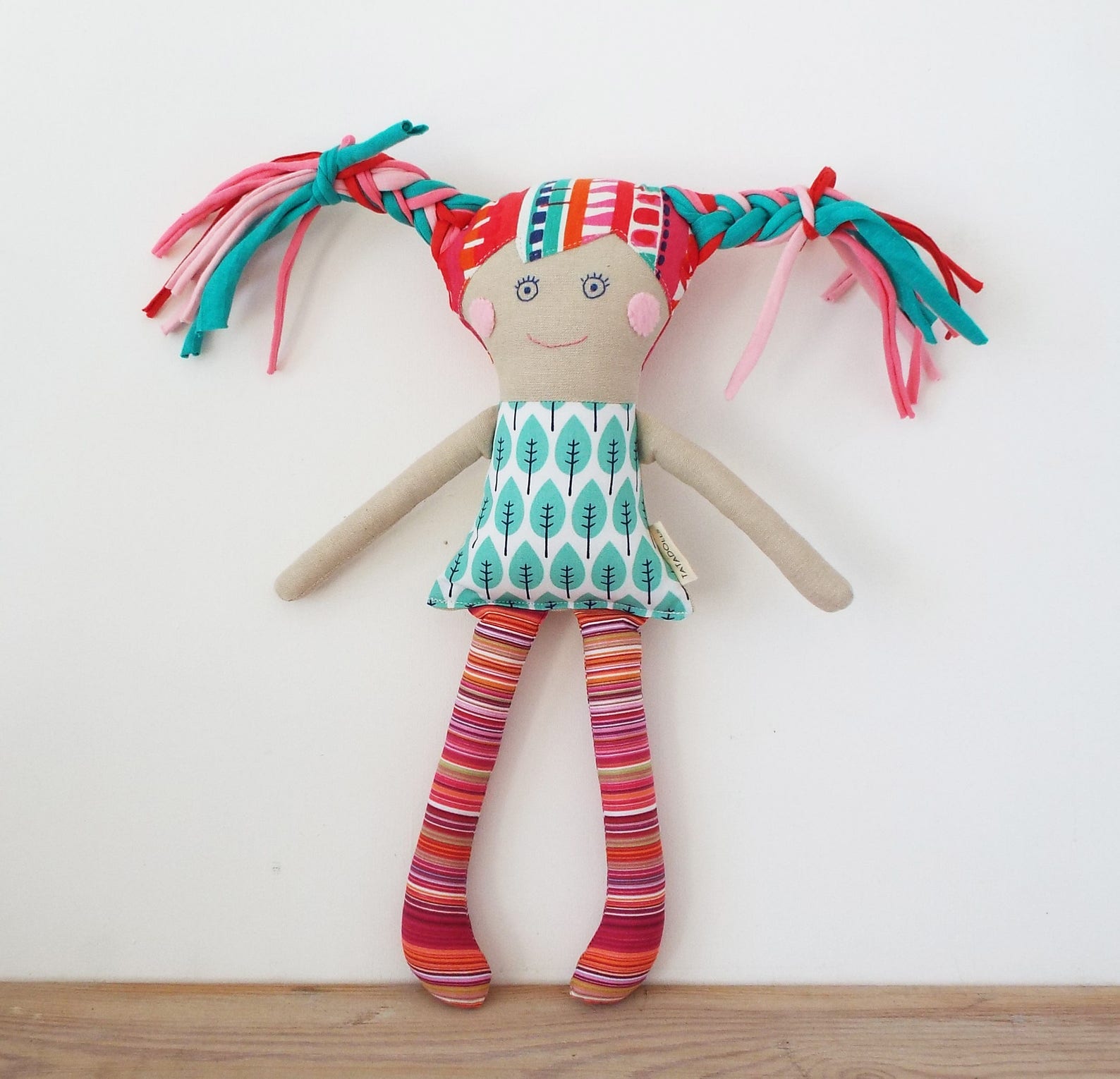 Rag doll sewing pattern DIY detailed tutorial step by step | Etsy