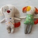 Stuffed Dog Pattern Sewing Rag Dog Doll Handmade DIY Cloth - Etsy