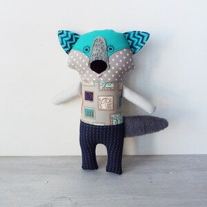 Stuffed Animal Wolf Sewing Pattern . Stuffed Wolf Cloth Doll Patterns ...