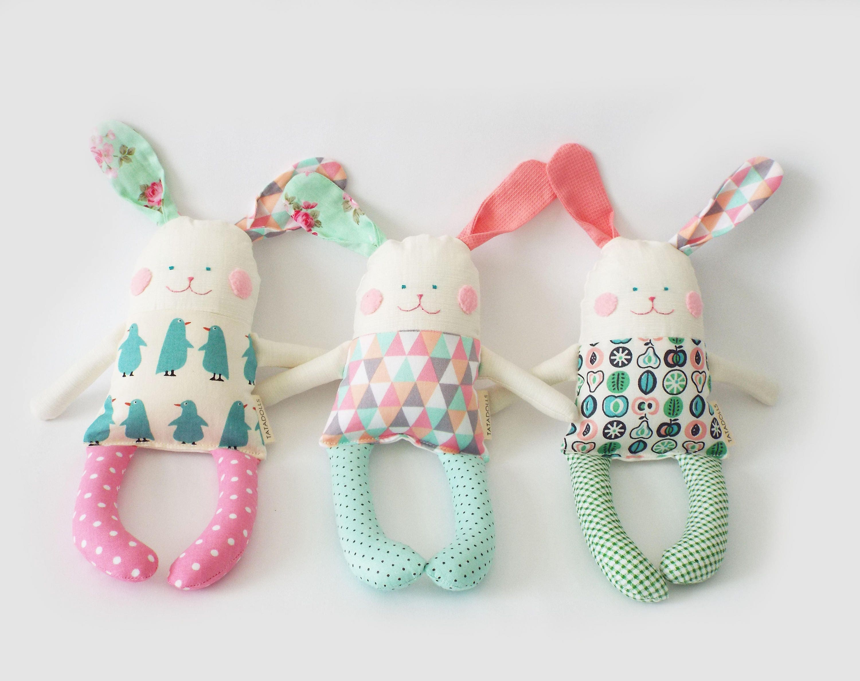 DIY Bunny Pattern PDF Make Your Own Woodland Plush Toy Bunny | Etsy