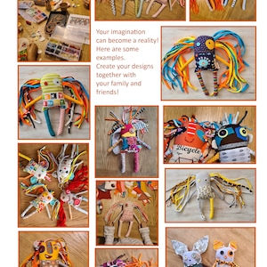 The Cute Creature Doll. Create Your Own Doll! Crazy Doll. - Etsy