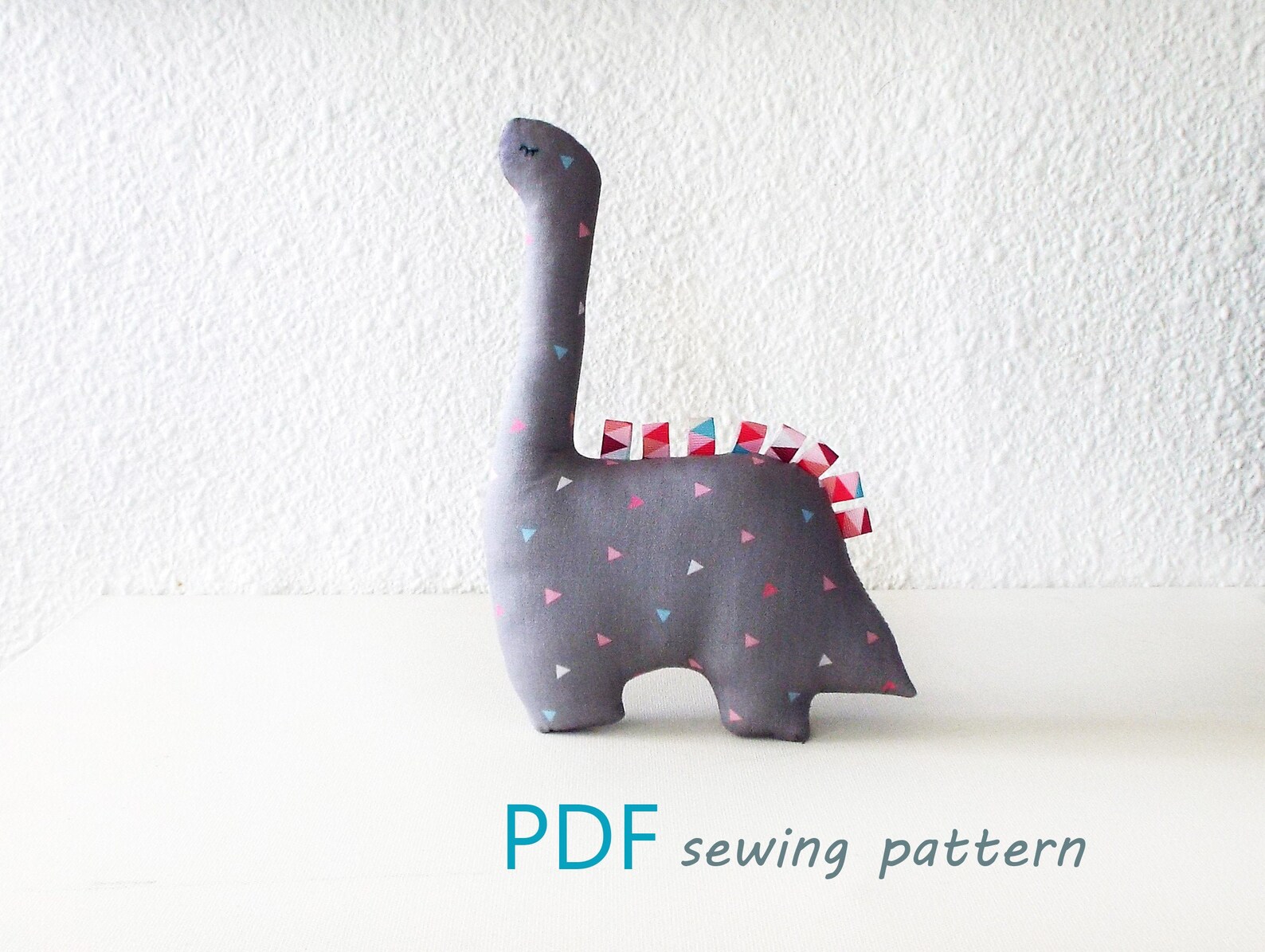 Dinosaur Toy Sewing Pattern . Dinosaur Gift Plush Sewing - Etsy