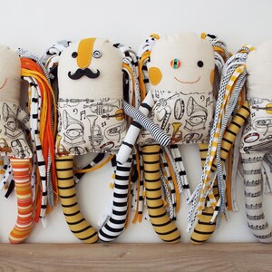 DIY Stuffed Monster Doll PDF Pattern Worry Doll Gift for - Etsy UK