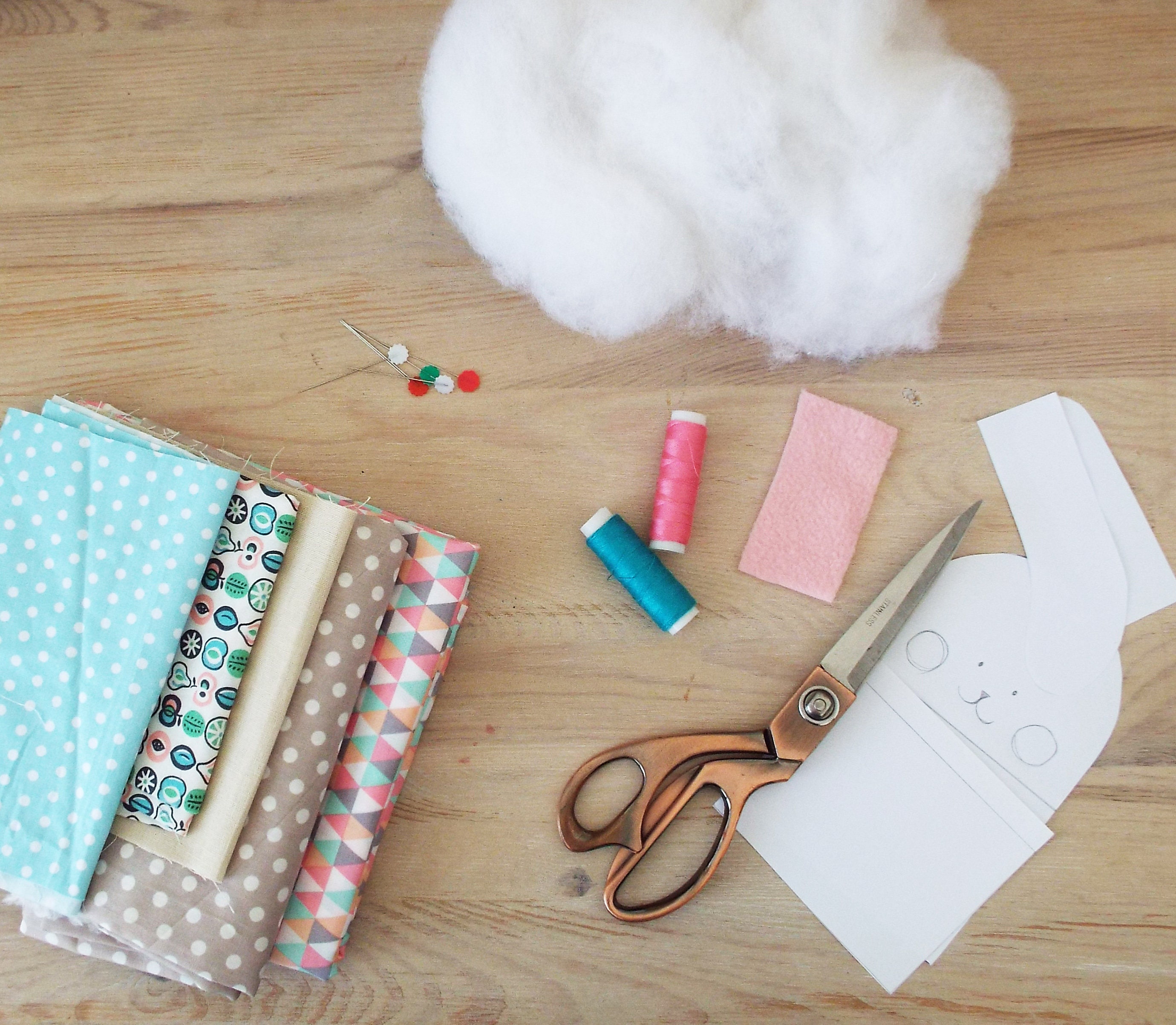 DIY Bunny Pattern PDF Make Your Own Woodland Plush Toy Bunny | Etsy