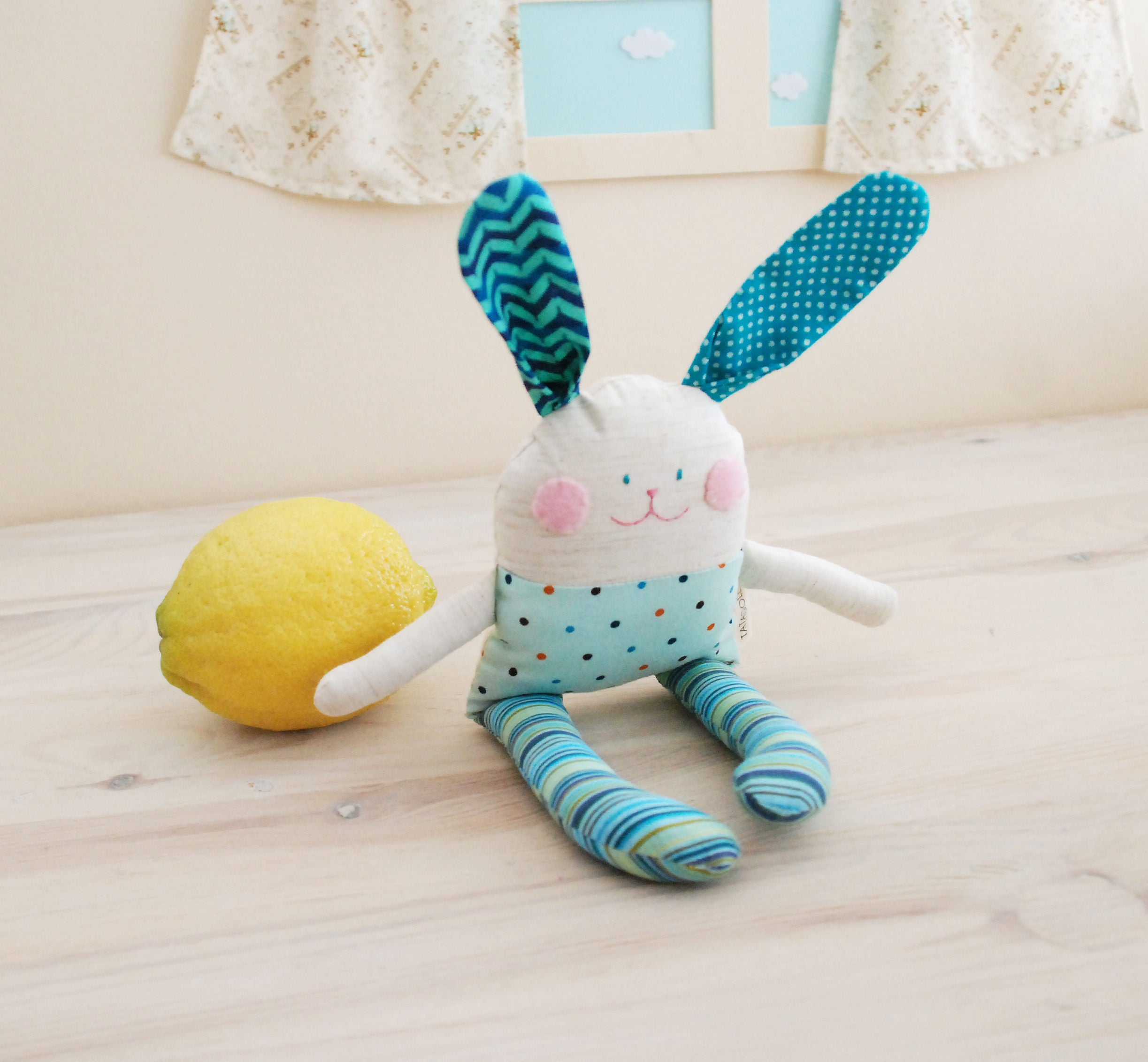 DIY Bunny Pattern PDF Make Your Own Woodland Plush Toy Bunny | Etsy