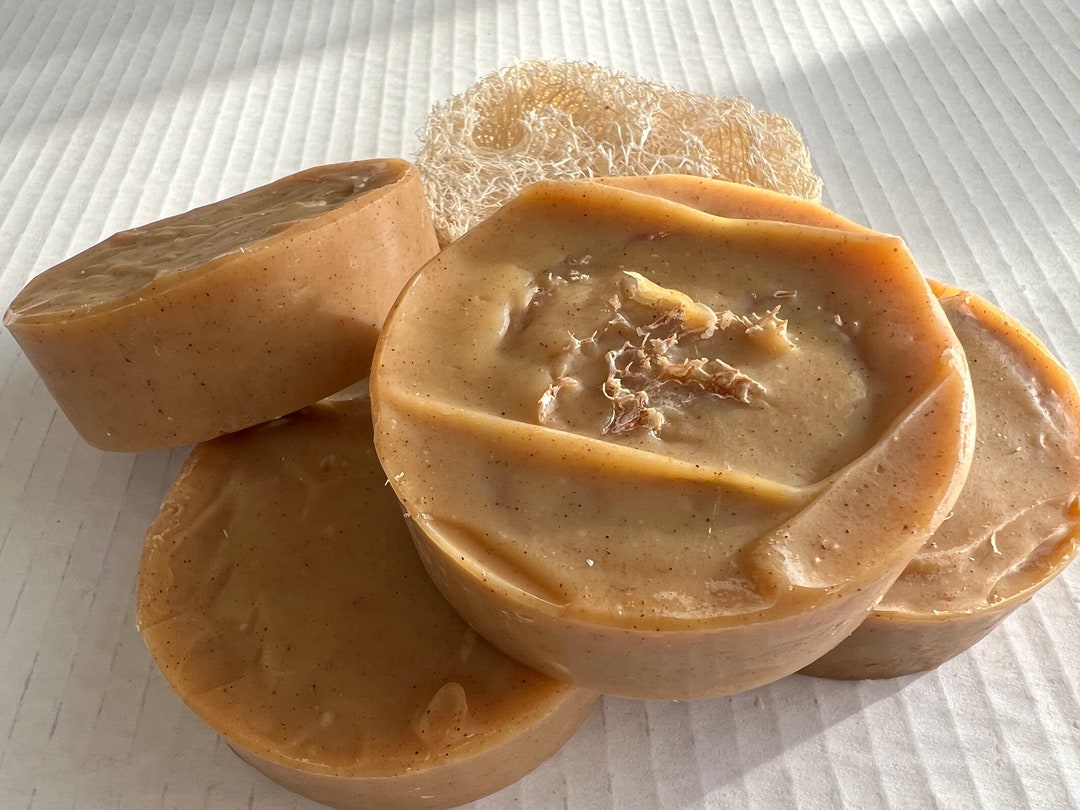 ORANGE CLOVE LOOFAH Soap, Luxury Artisan Soap, Essential Oil Soap ...