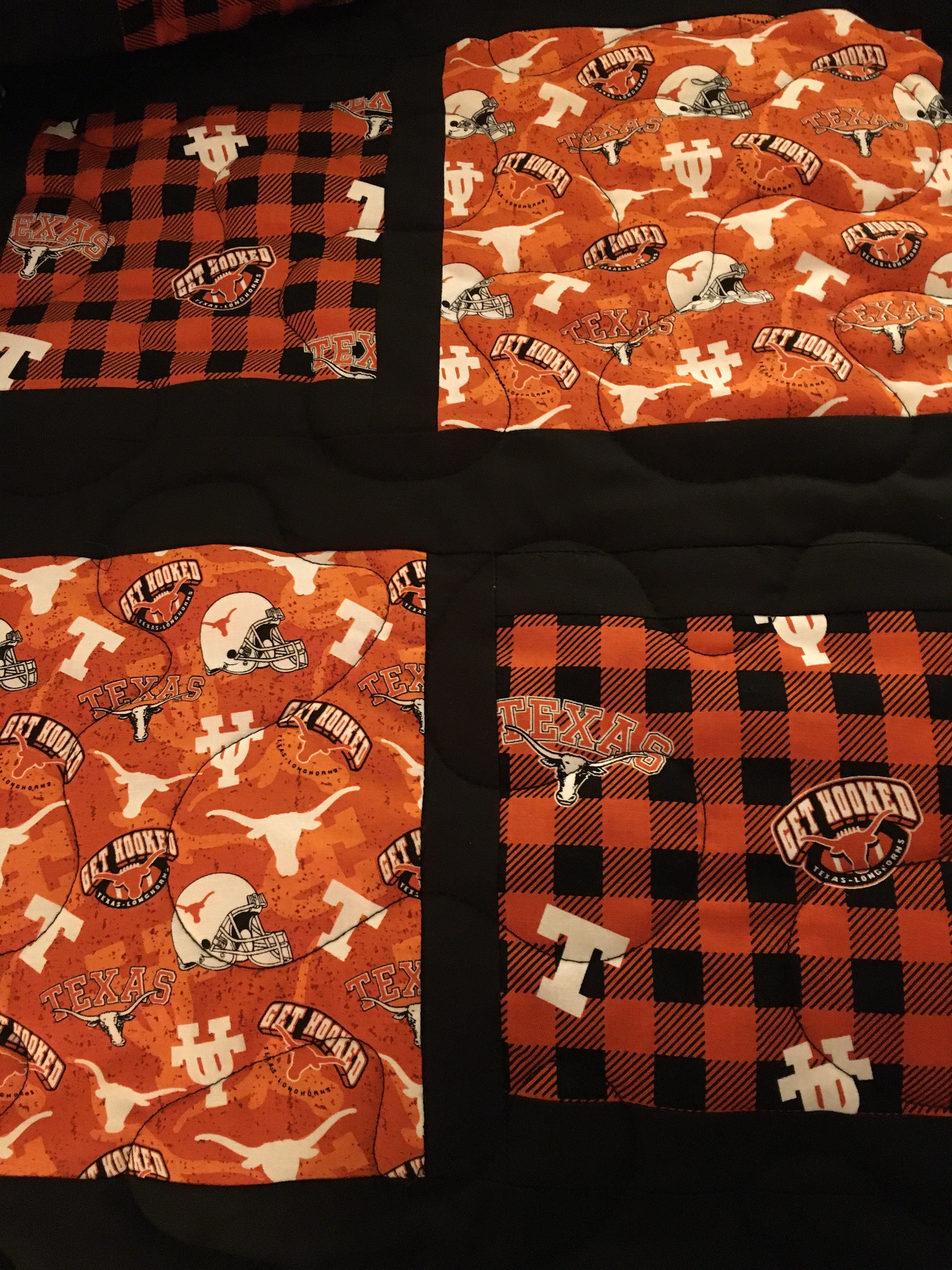 Texas Longhorn Themed Twin Size Quilt. - Etsy