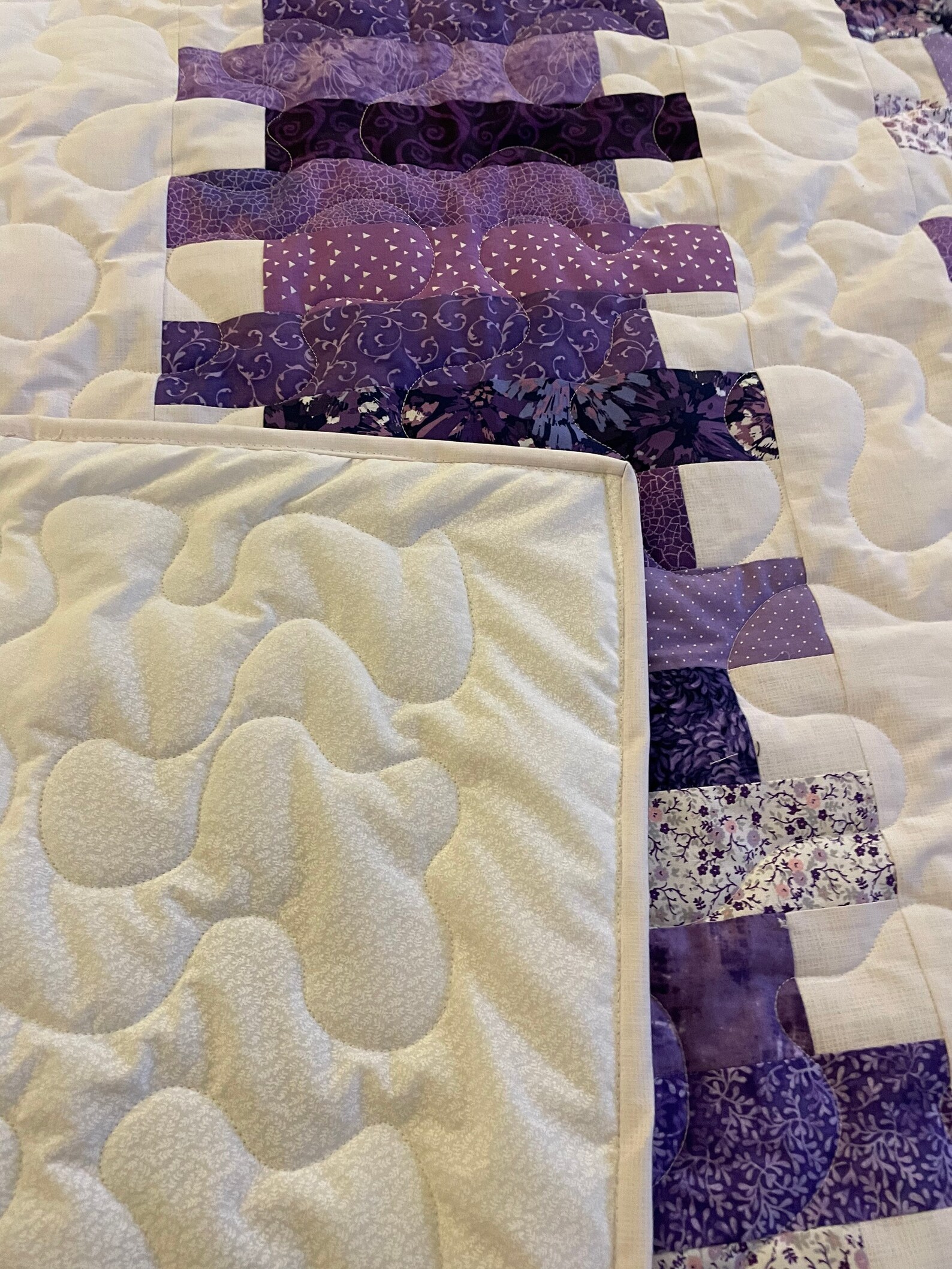 This is a New Queen Size Quilt With a Multitude of Purple - Etsy