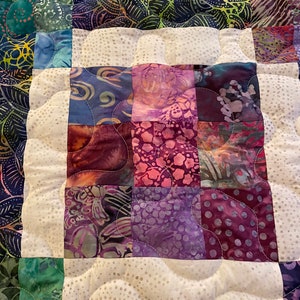 A Batik Variety Combo in a Queen Size Quilt - Etsy