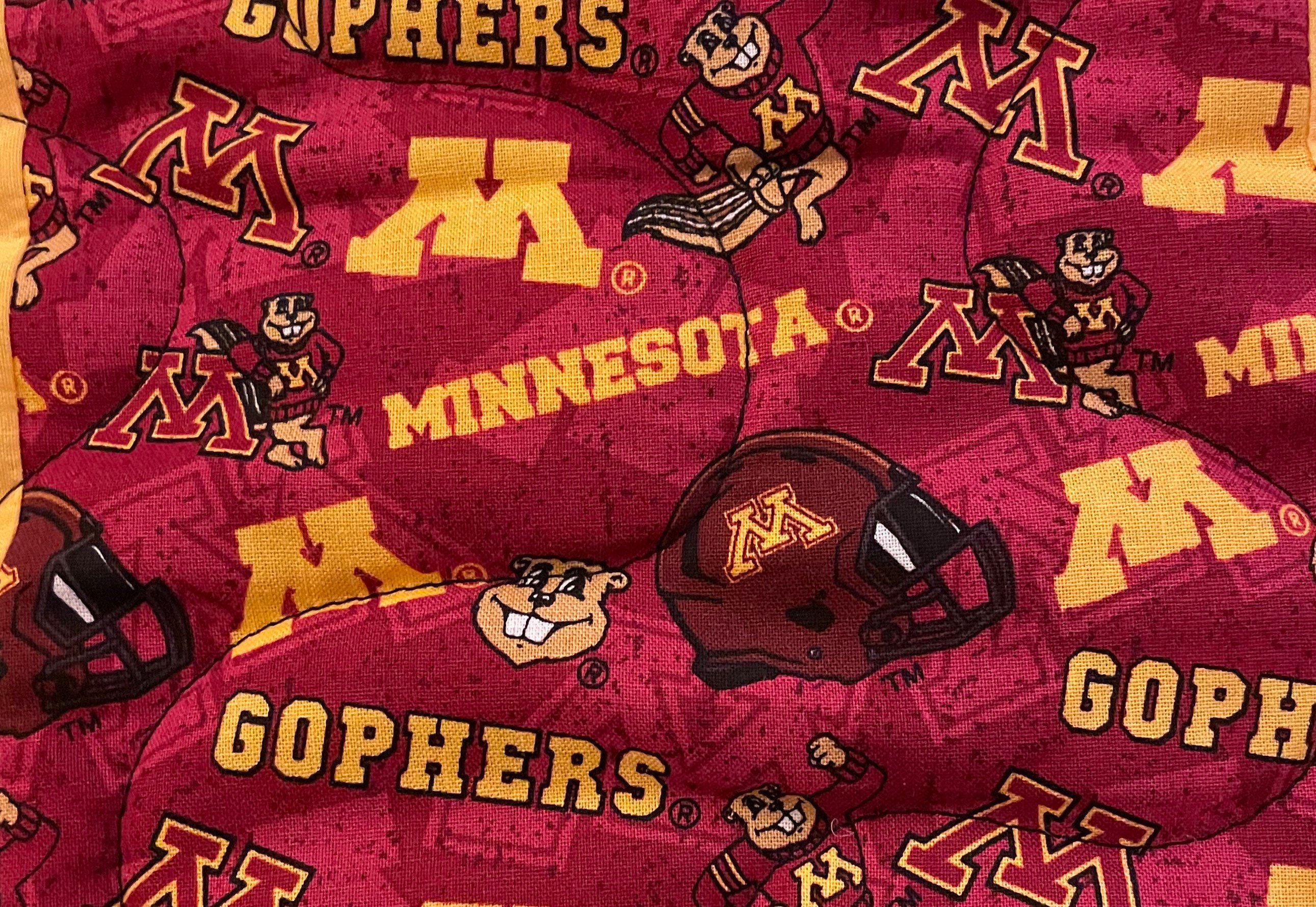 University of Minnesota Gophers Licensed Fabrics 2 of Them Are Combined ...