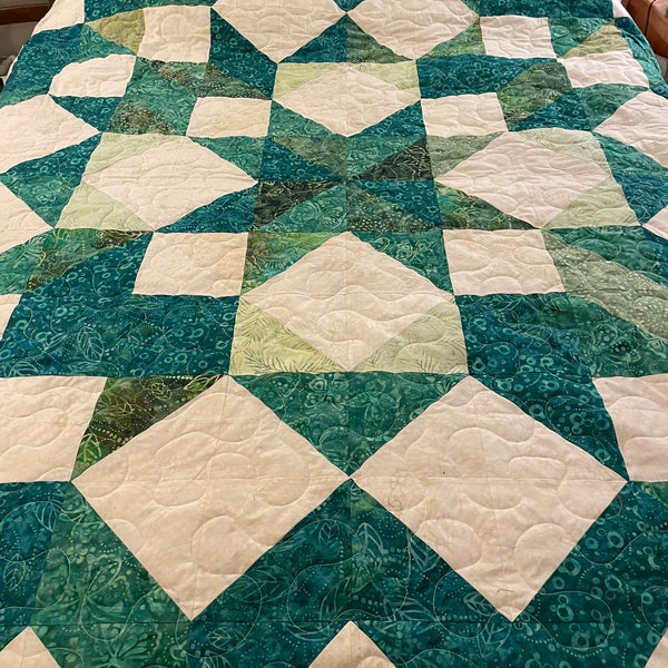 Queen Size Quilt - Etsy