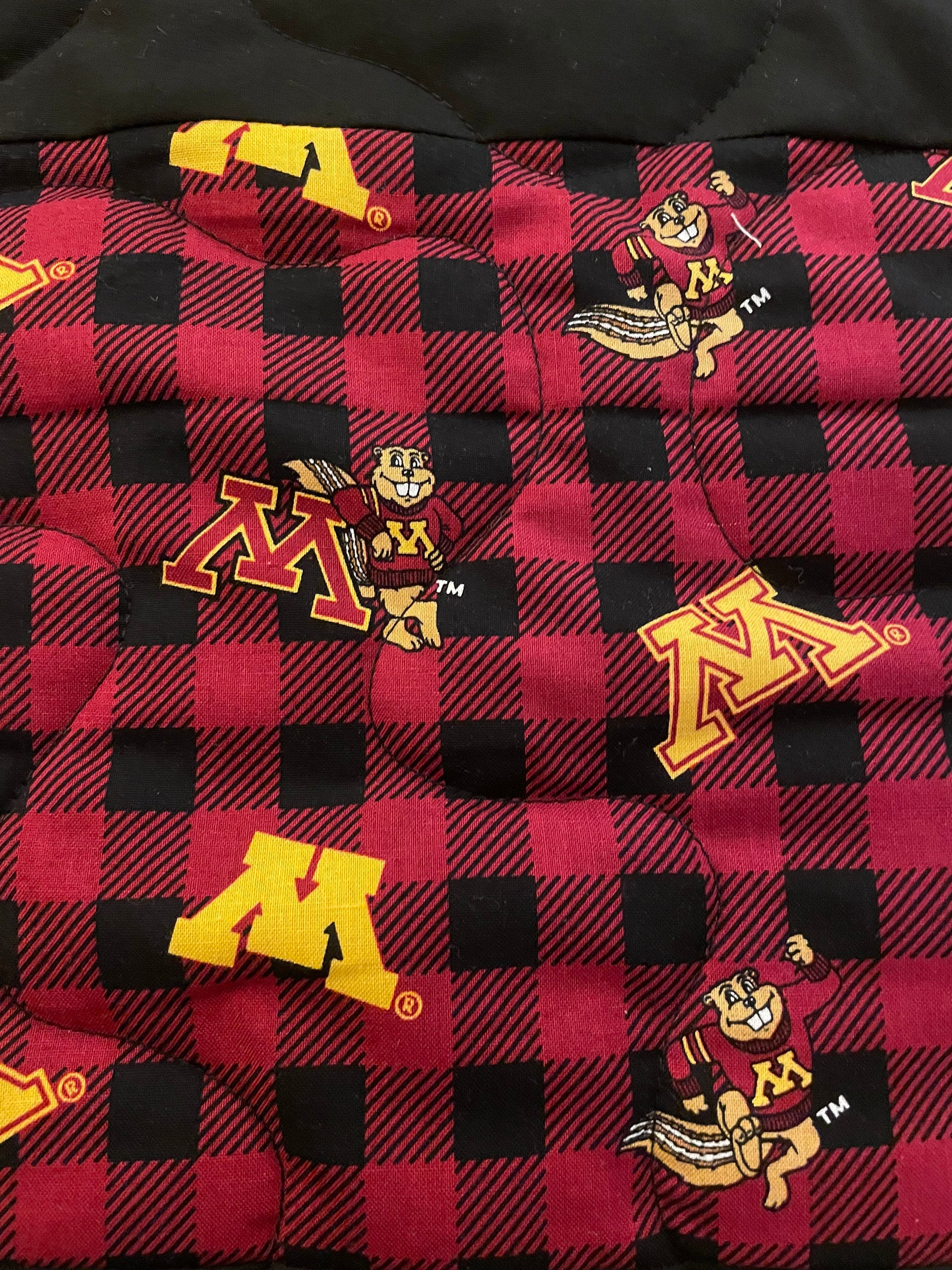 University of Minnesota Gophers Licensed Fabrics 2 of Them Are Combined ...