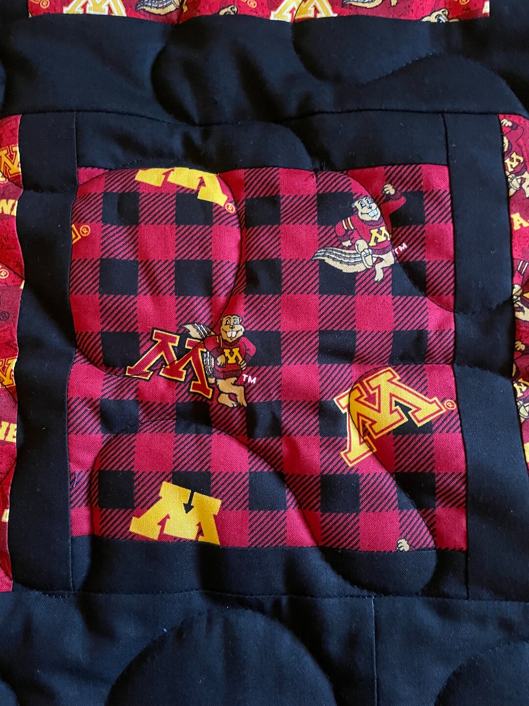 University of Minnesota Gophers Licensed Fabrics (2 of Them) Are ...