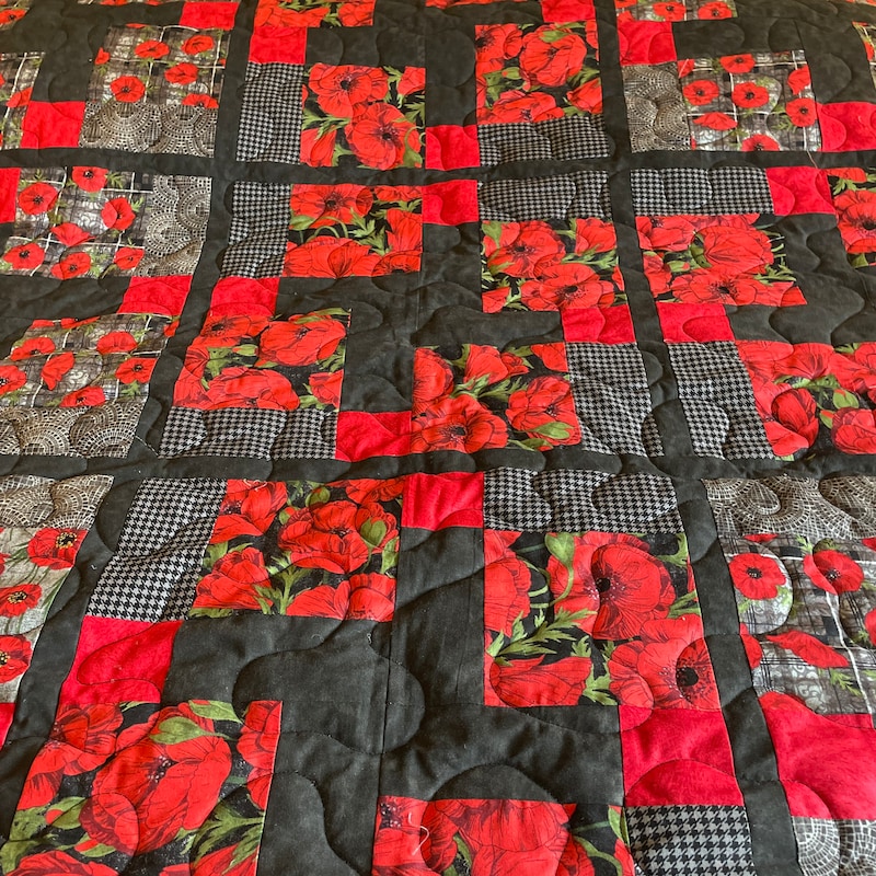 Poppy Quilt Pattern - Etsy